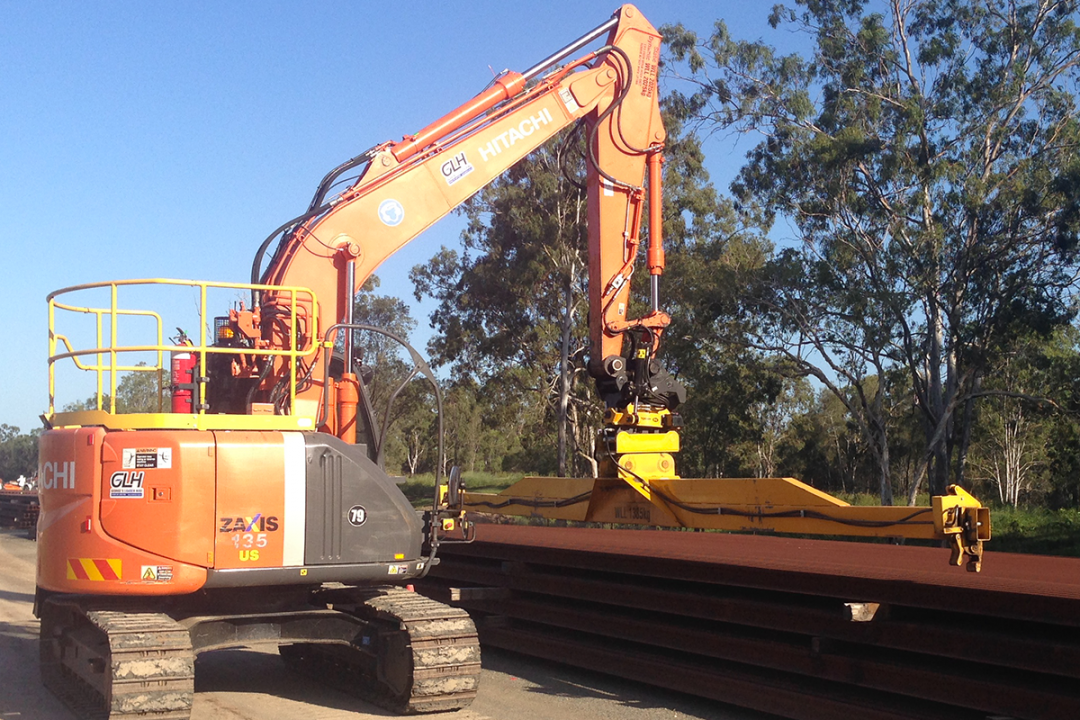 Rail-Lifting-Boom - Loaderhire GLH